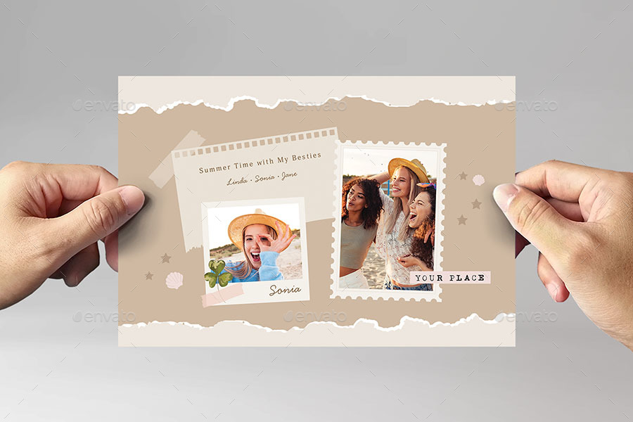 Photo Card Template Set, Print Templates | GraphicRiver