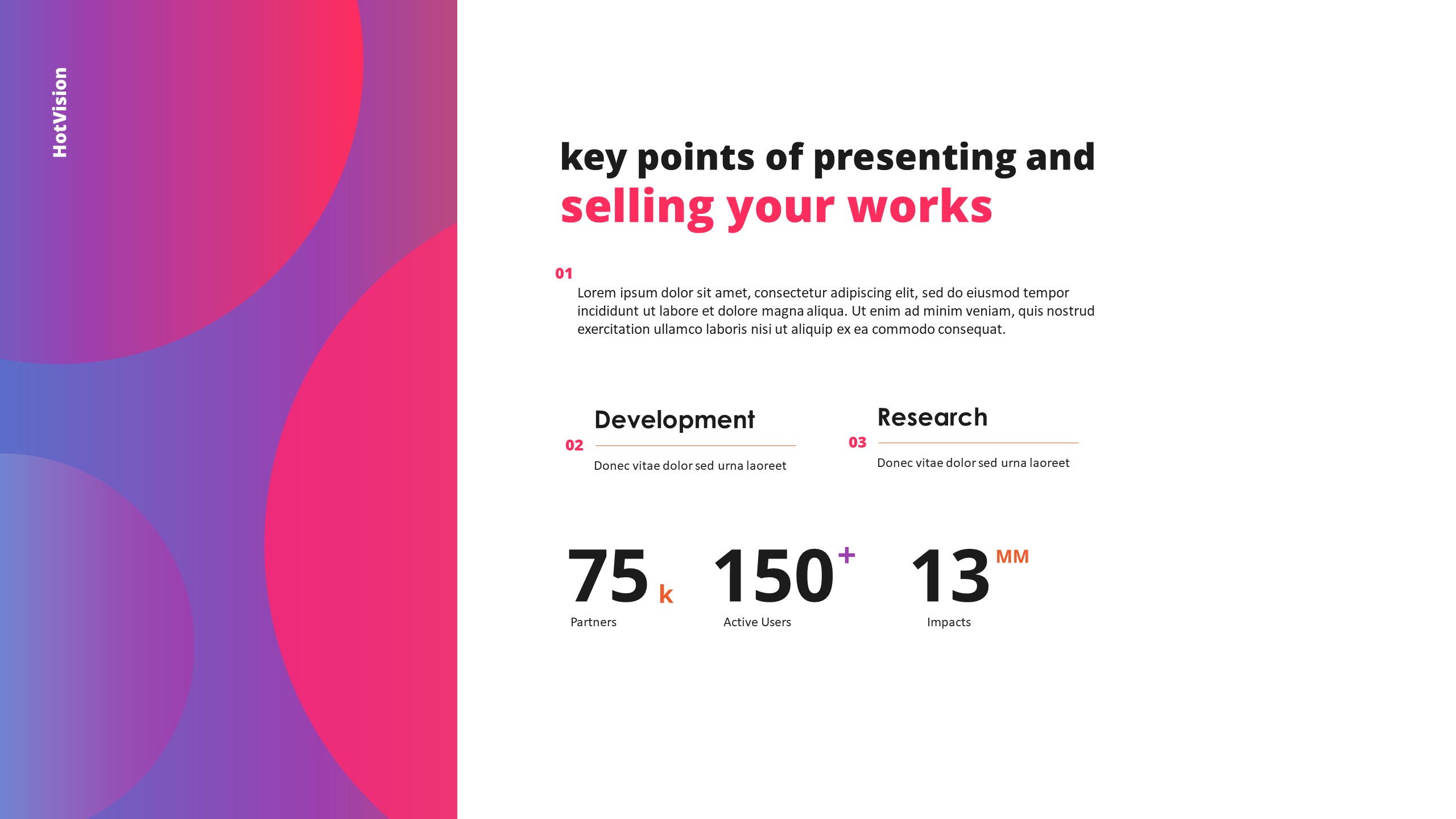 Hot Vision Presentation Template, Presentation Templates | GraphicRiver