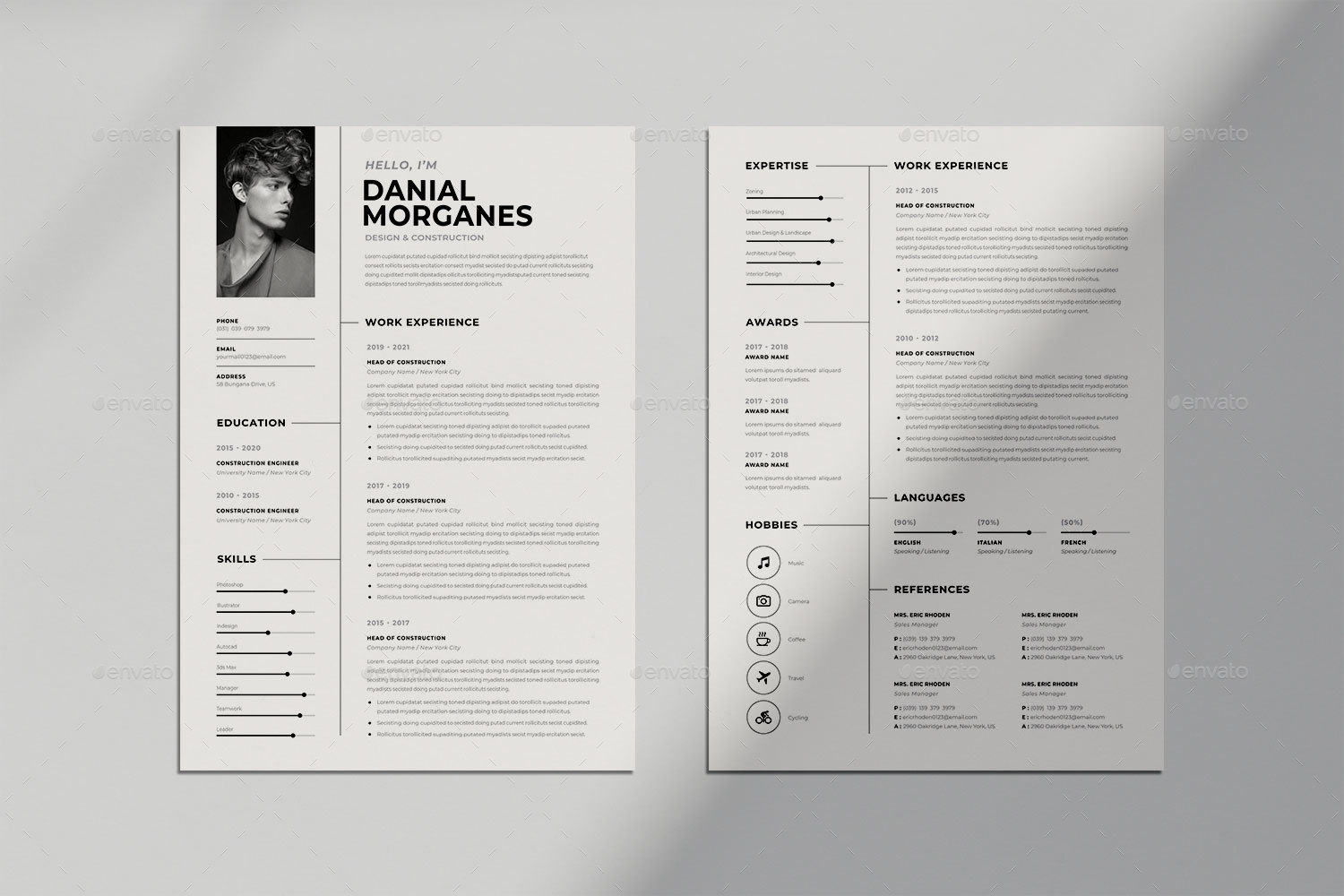 Resume, Print Templates | GraphicRiver