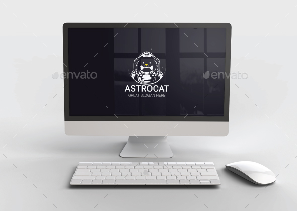 Astro Cat Logo, Logo Templates | GraphicRiver