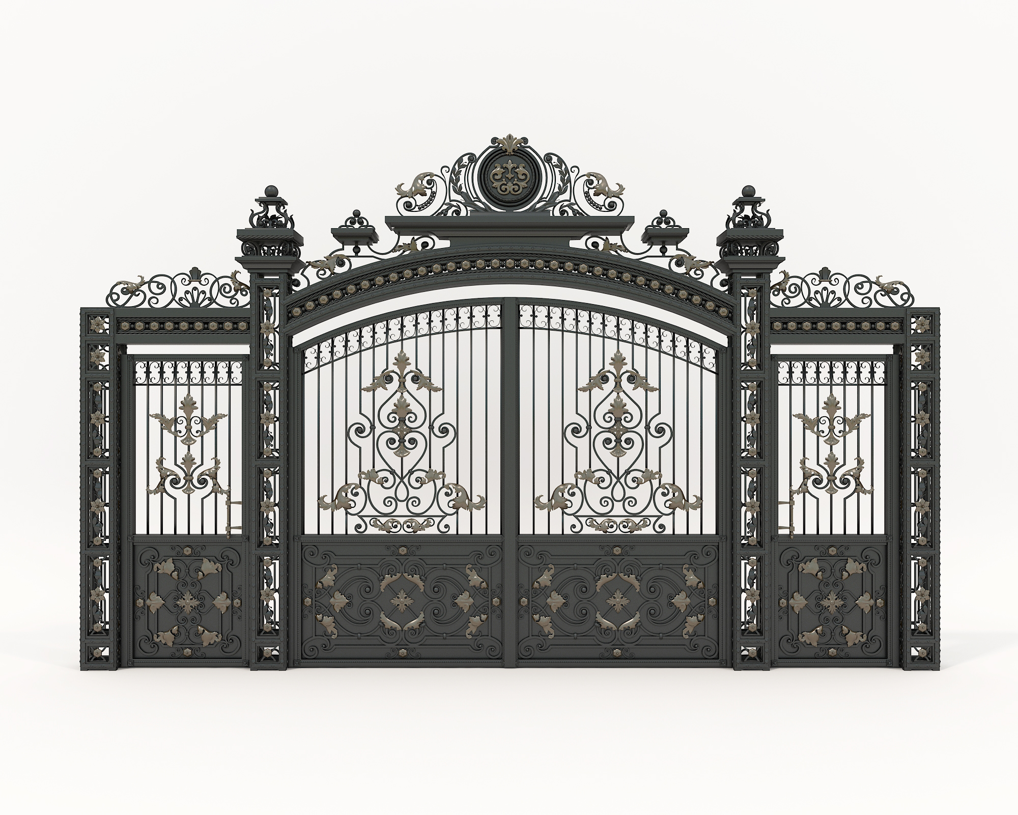 Classic Mansion Gate 4 by nhattuankts | 3DOcean