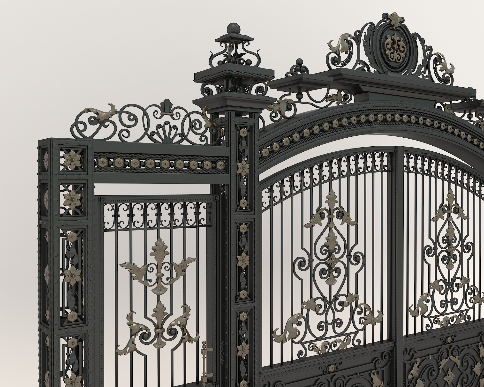 Classic Mansion Gate 4 by nhattuankts | 3DOcean