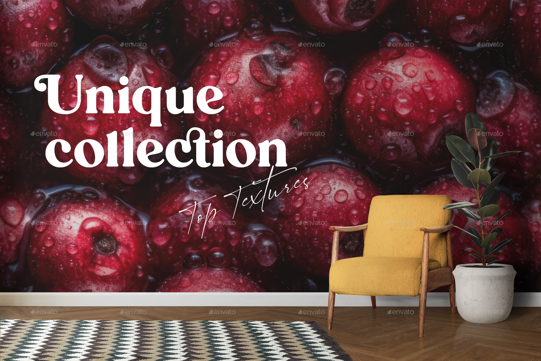 Seamless Fresh Berries Texture Pack, Graphics | GraphicRiver