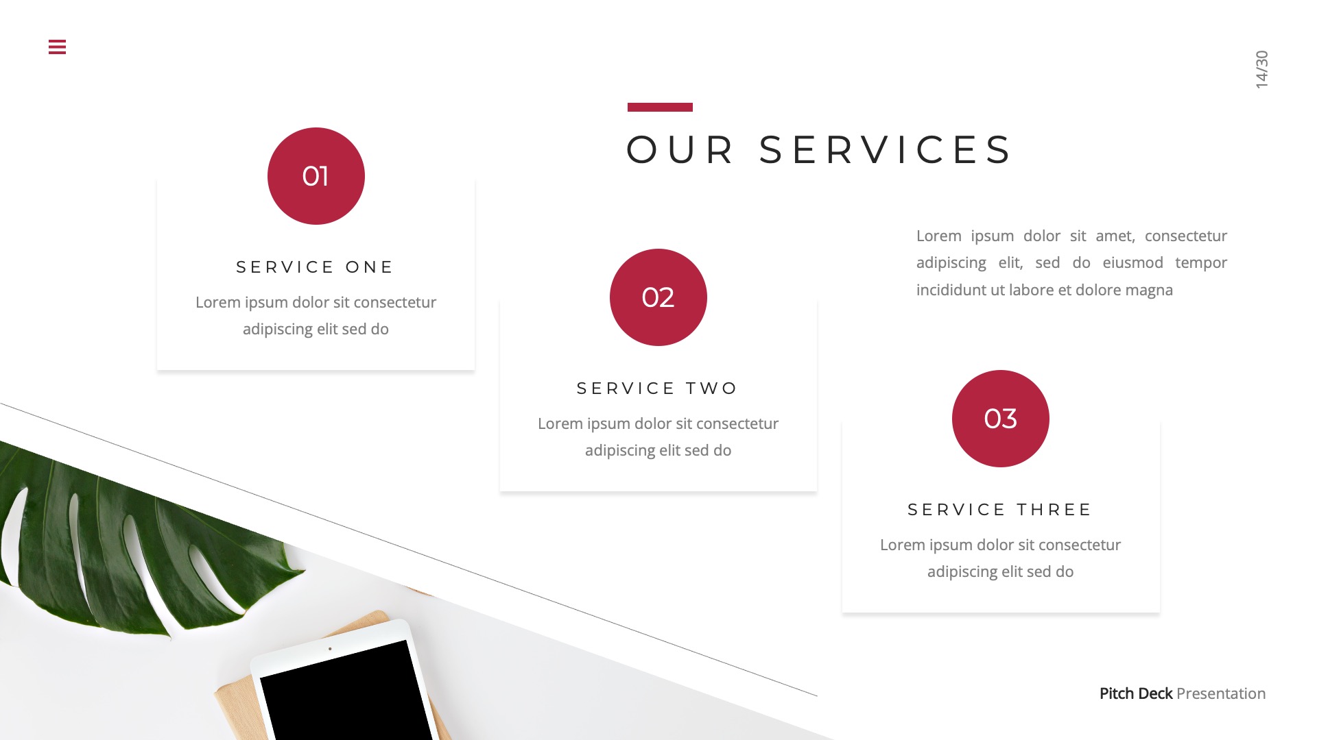 Minime - Pitch Deck Powerpoint Template, Presentation Templates ...