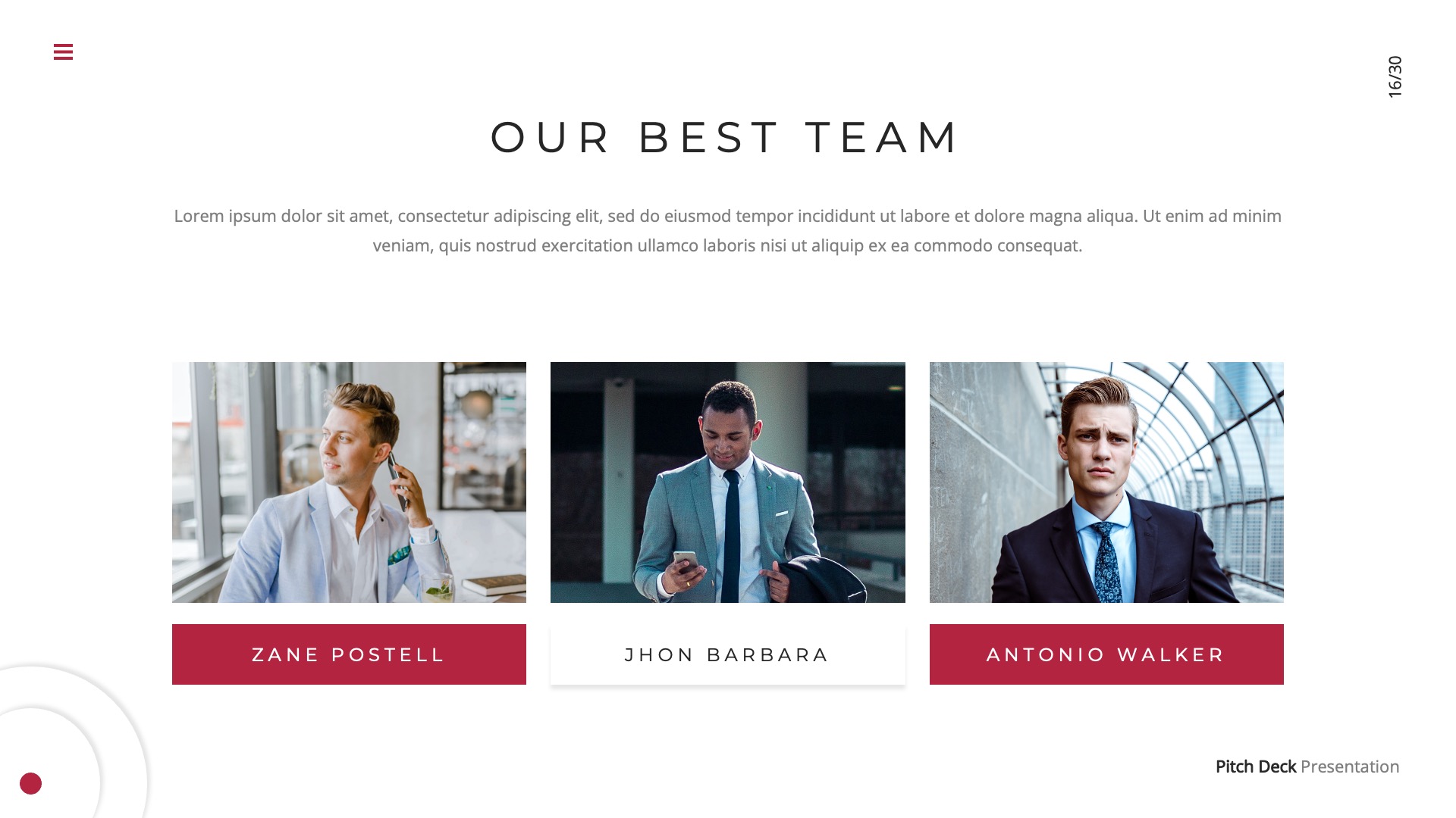 Minime - Pitch Deck Powerpoint Template, Presentation Templates ...