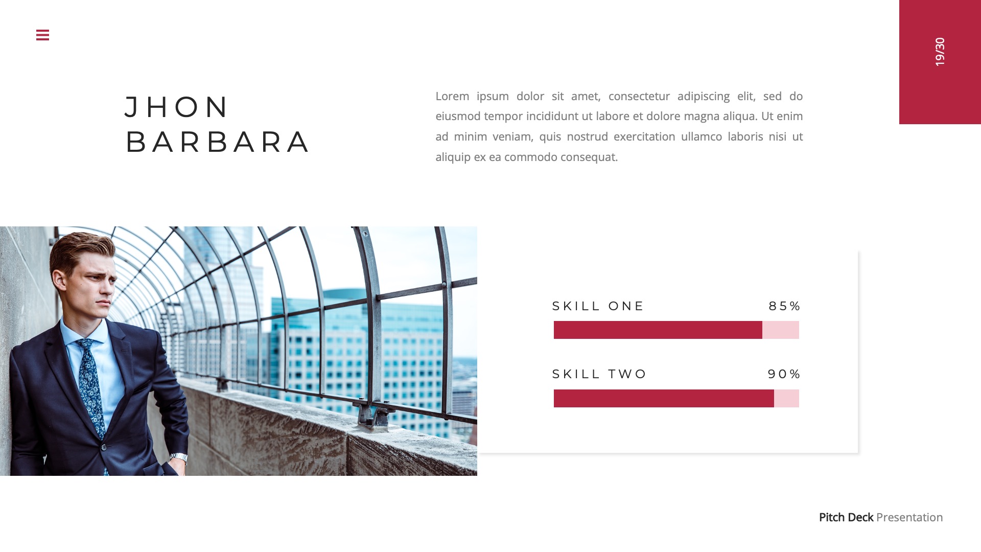 Minime - Pitch Deck Powerpoint Template, Presentation Templates ...