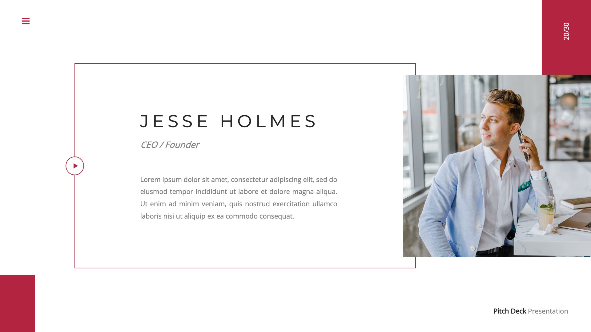 Minime - Pitch Deck Powerpoint Template, Presentation Templates ...