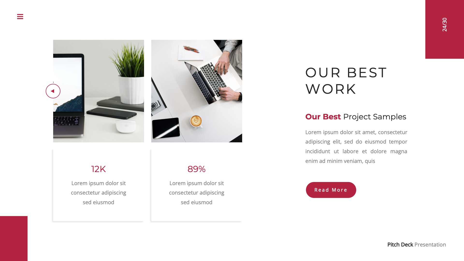 Minime - Pitch Deck Powerpoint Template, Presentation Templates ...