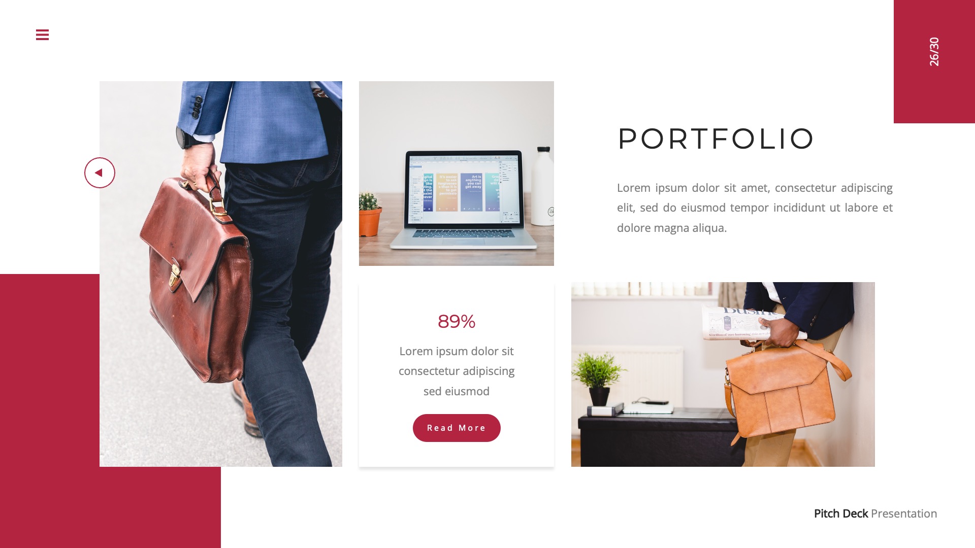 Minime - Pitch Deck Powerpoint Template, Presentation Templates ...