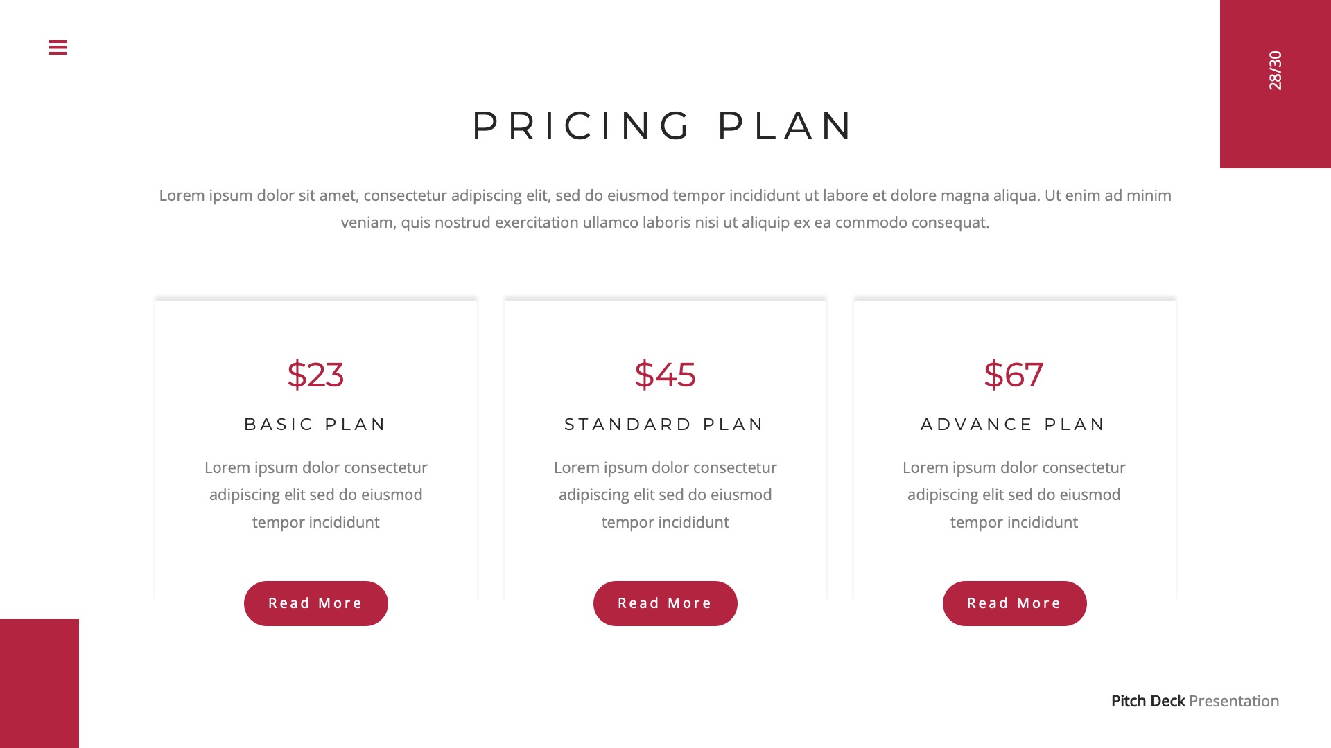 Minime - Pitch Deck Powerpoint Template, Presentation Templates ...