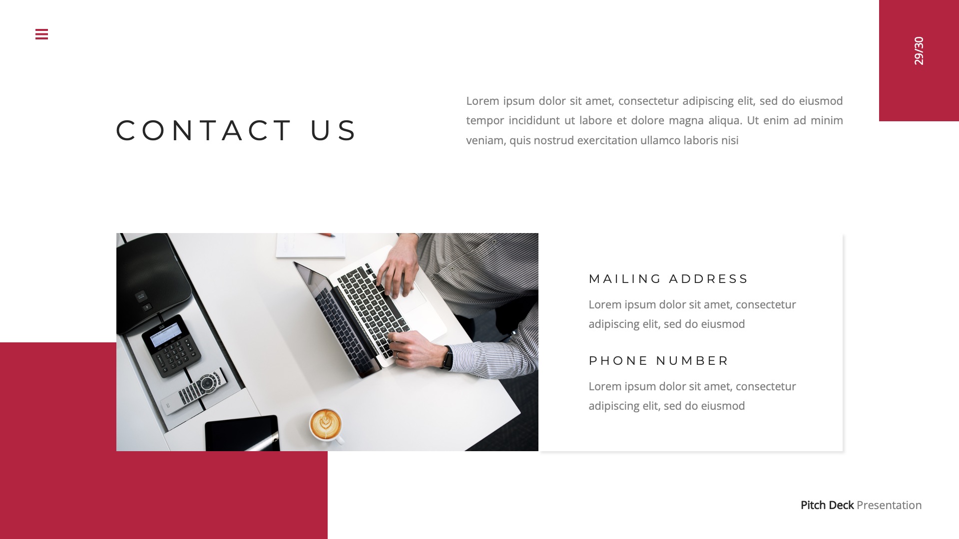 Minime - Pitch Deck Powerpoint Template, Presentation Templates ...