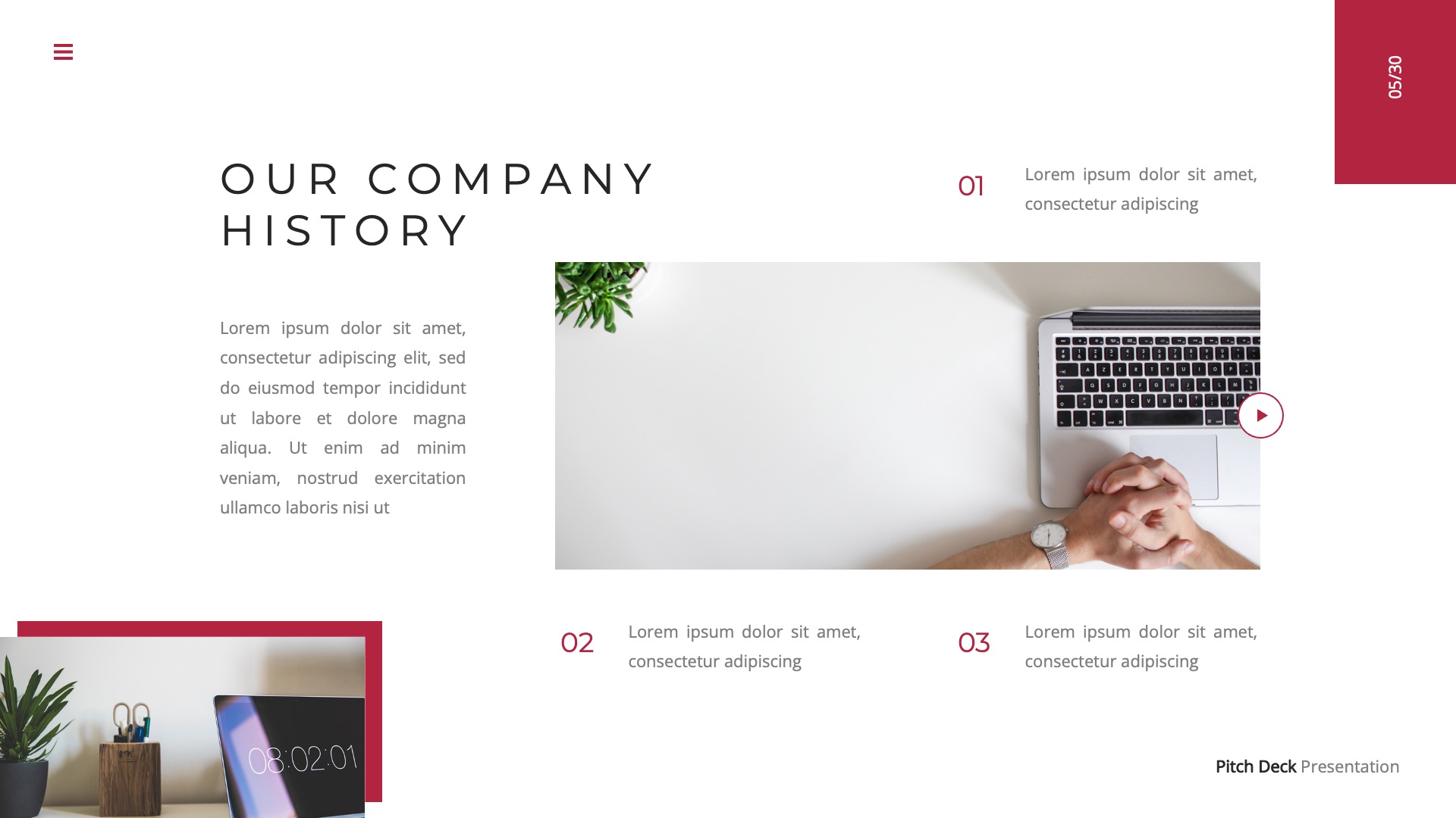 Minime - Pitch Deck Powerpoint Template, Presentation Templates ...