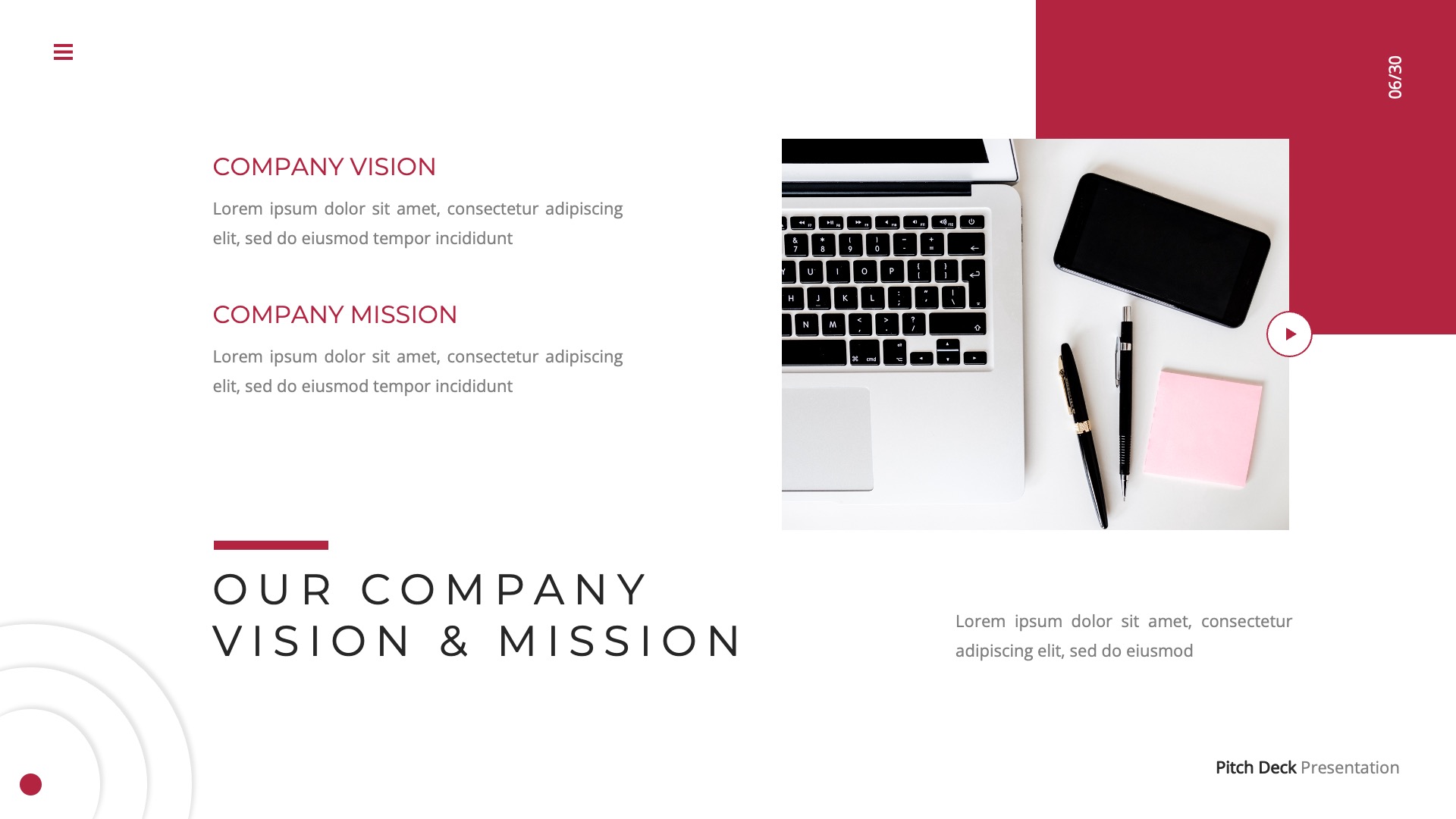 Minime - Pitch Deck Powerpoint Template, Presentation Templates ...