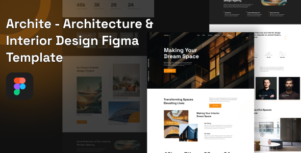 Archite - Architecture & Interior Design Figma Template by thememarch