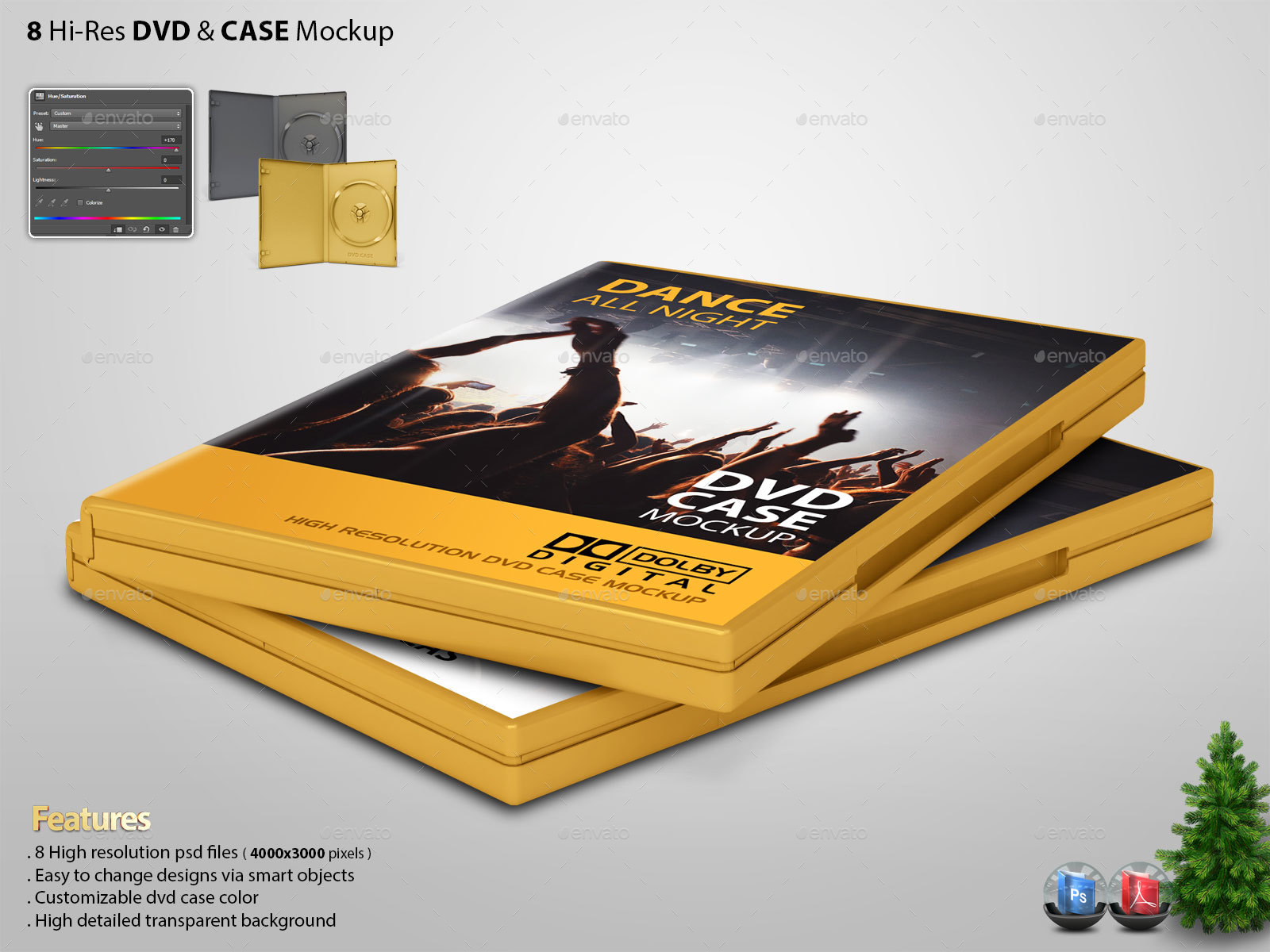 CD and DVD Case Mockup, Graphics | GraphicRiver