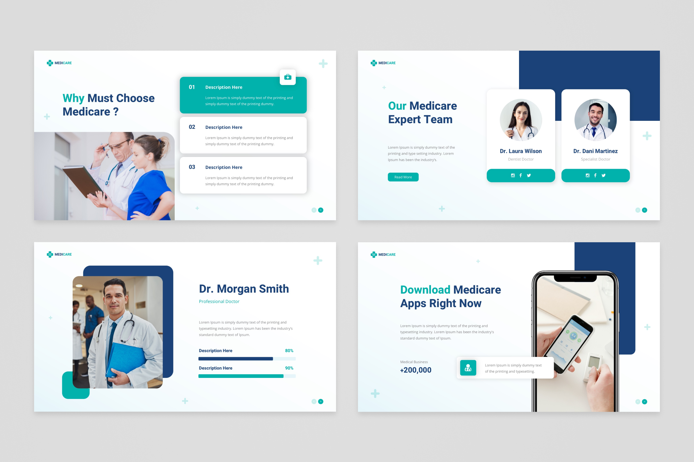 Medical & Pharmacy Powerpoint Presentation, Presentation Templates