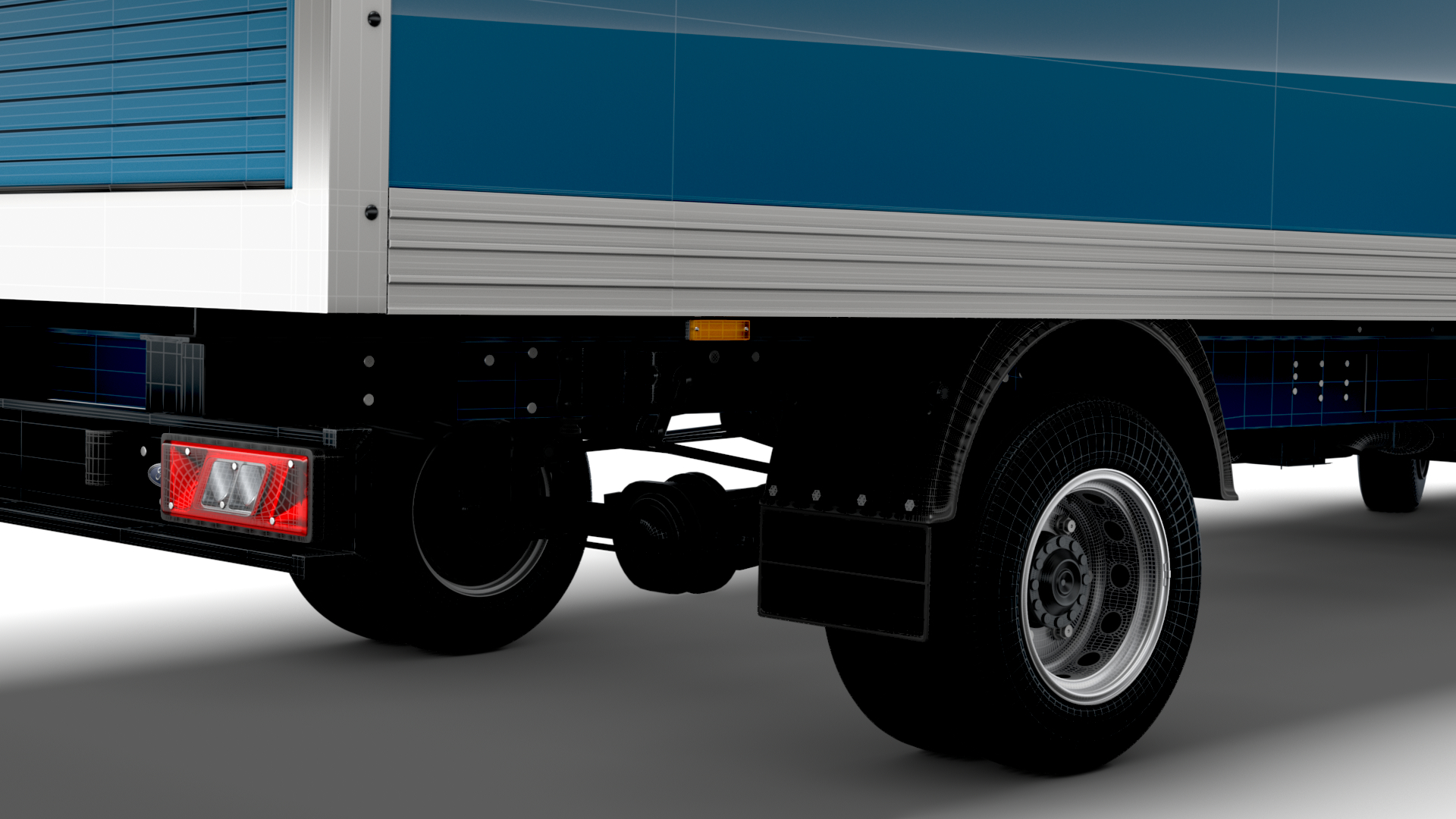 Ford Transit Luton Box 2023 by creator_3d | 3DOcean