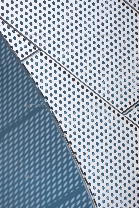 Outdoors Billboard Pole Structure is decorated with Aluminium Expanded ...