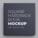 Square Hardback Book Mockup, Graphics | GraphicRiver