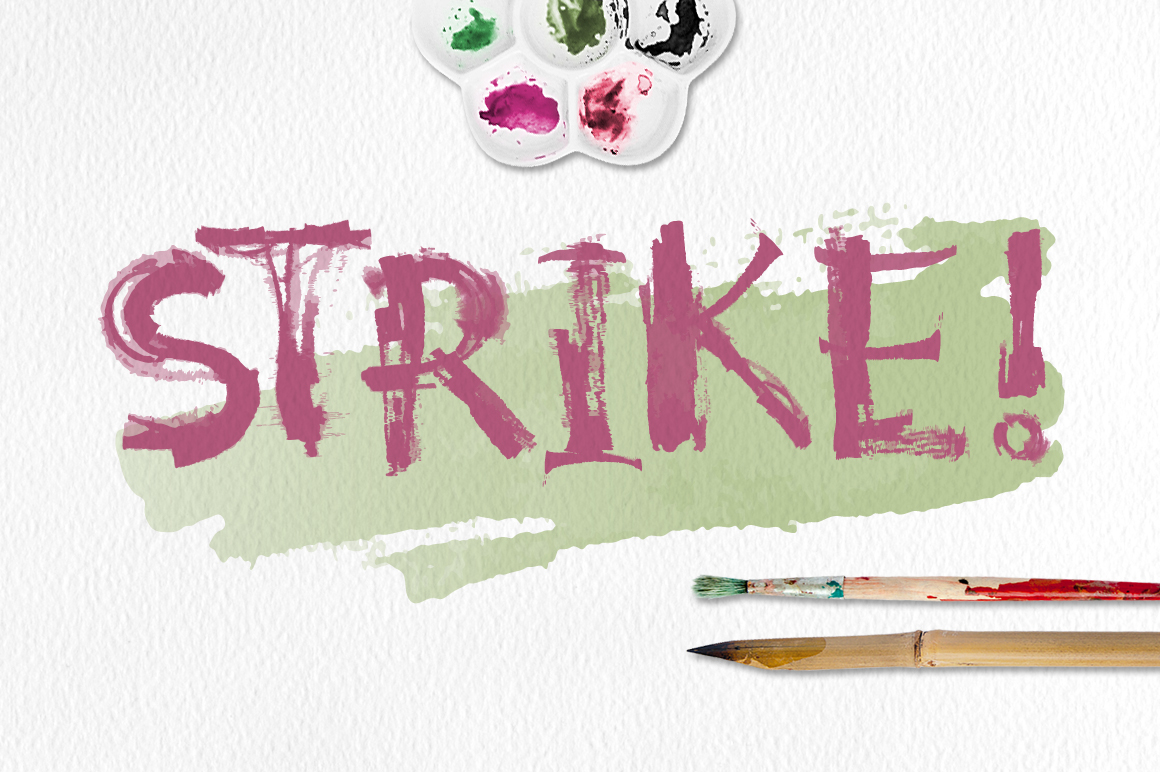 Strike Brushes for Adobe Illustrator, Add-ons | GraphicRiver