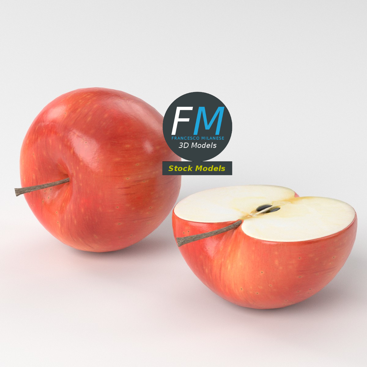 Red apples by FrancescoMilanese85 | 3DOcean