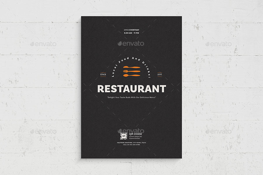 Modern Menu Layout, Print Templates | GraphicRiver