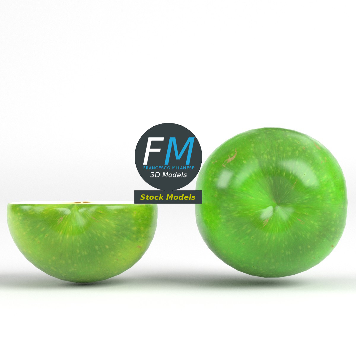 Green apples by FrancescoMilanese85 | 3DOcean