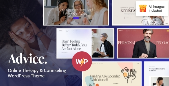 Advice - Online Therapy & Counseling WordPress Theme by AncoraThemes