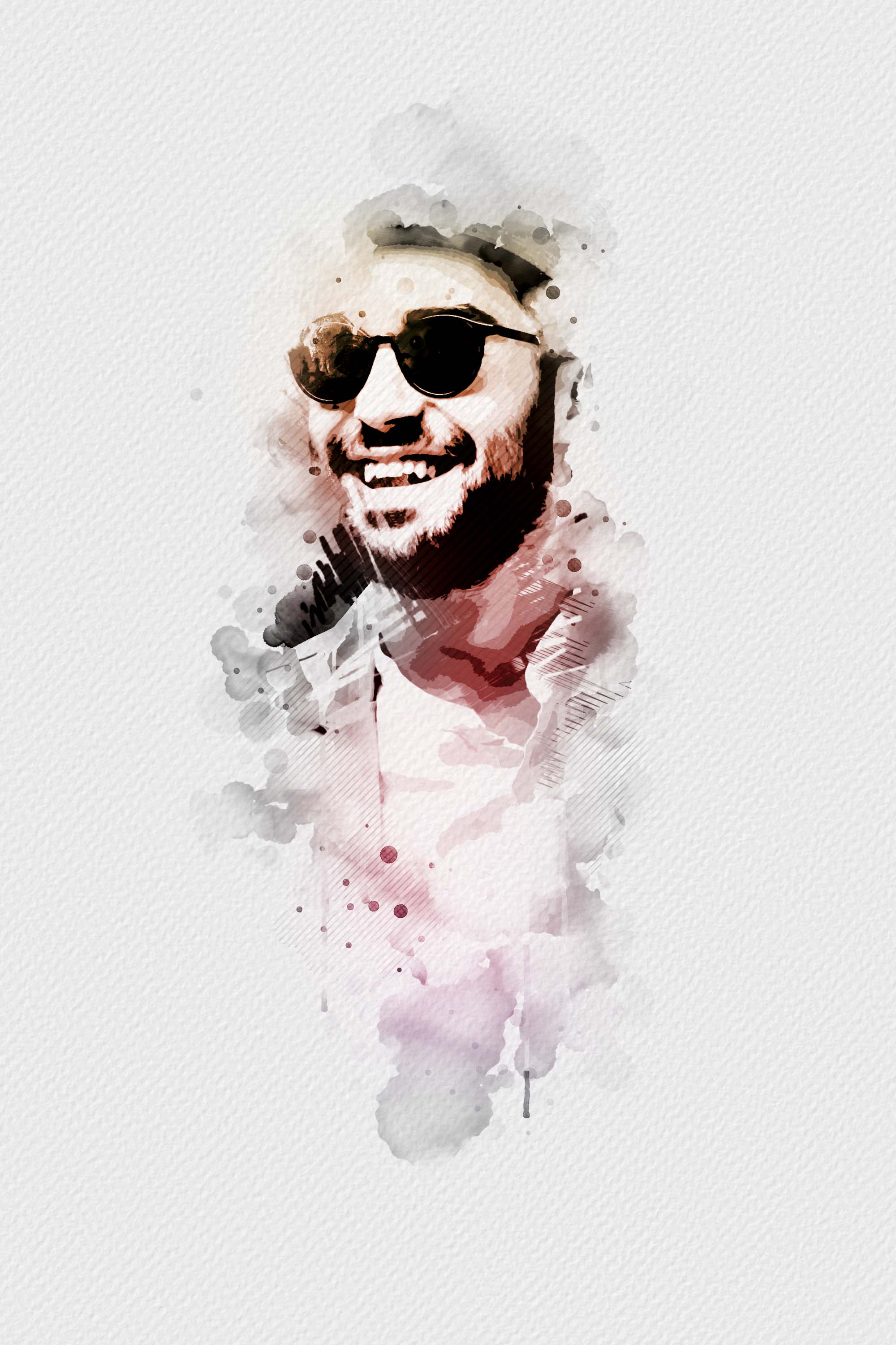 Ink Portrait Premium Photo Effect, Add-ons | GraphicRiver