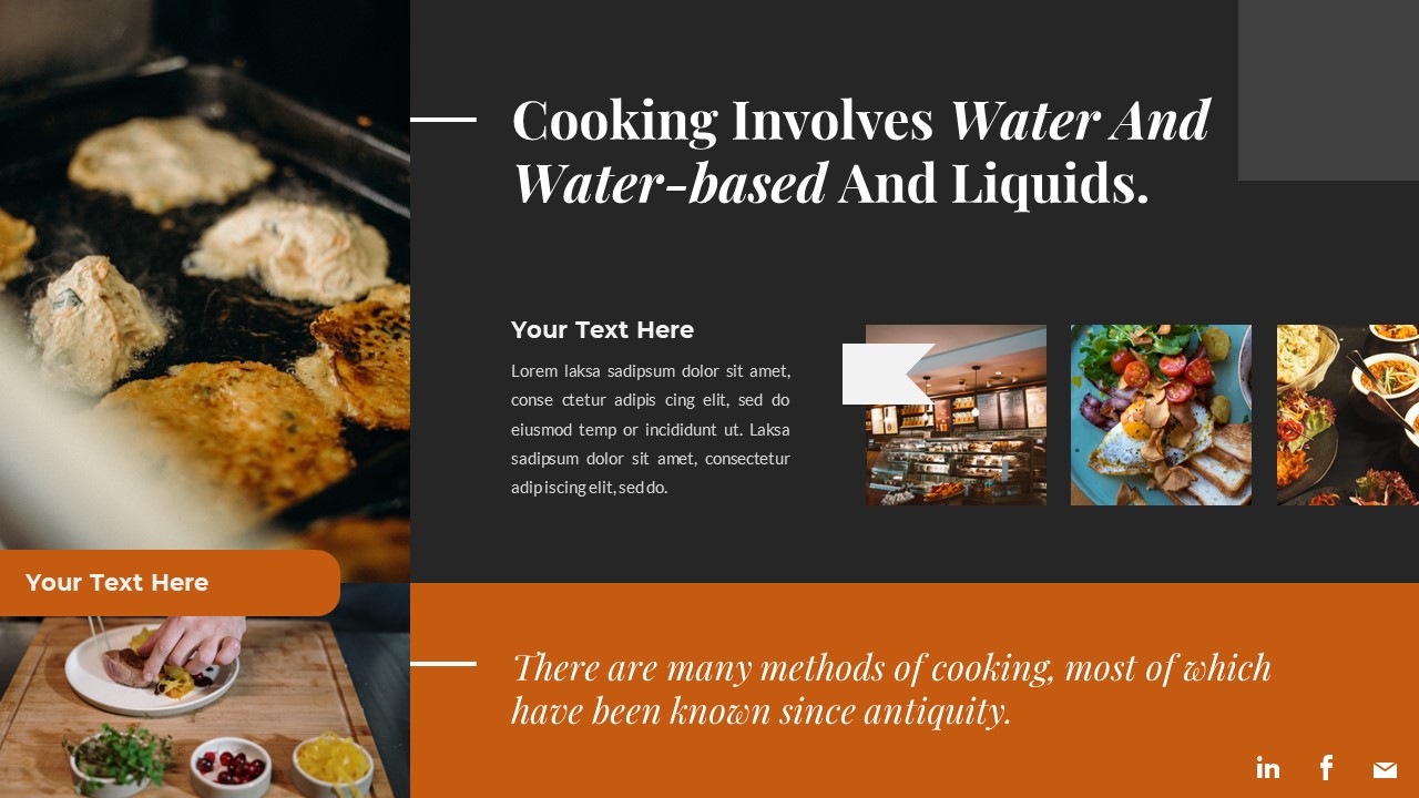 The Culinary - Food Restaurant Business Presentation Keynote Template ...