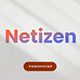 Netizen - Social Media Proposal Presentation, Presentation Templates
