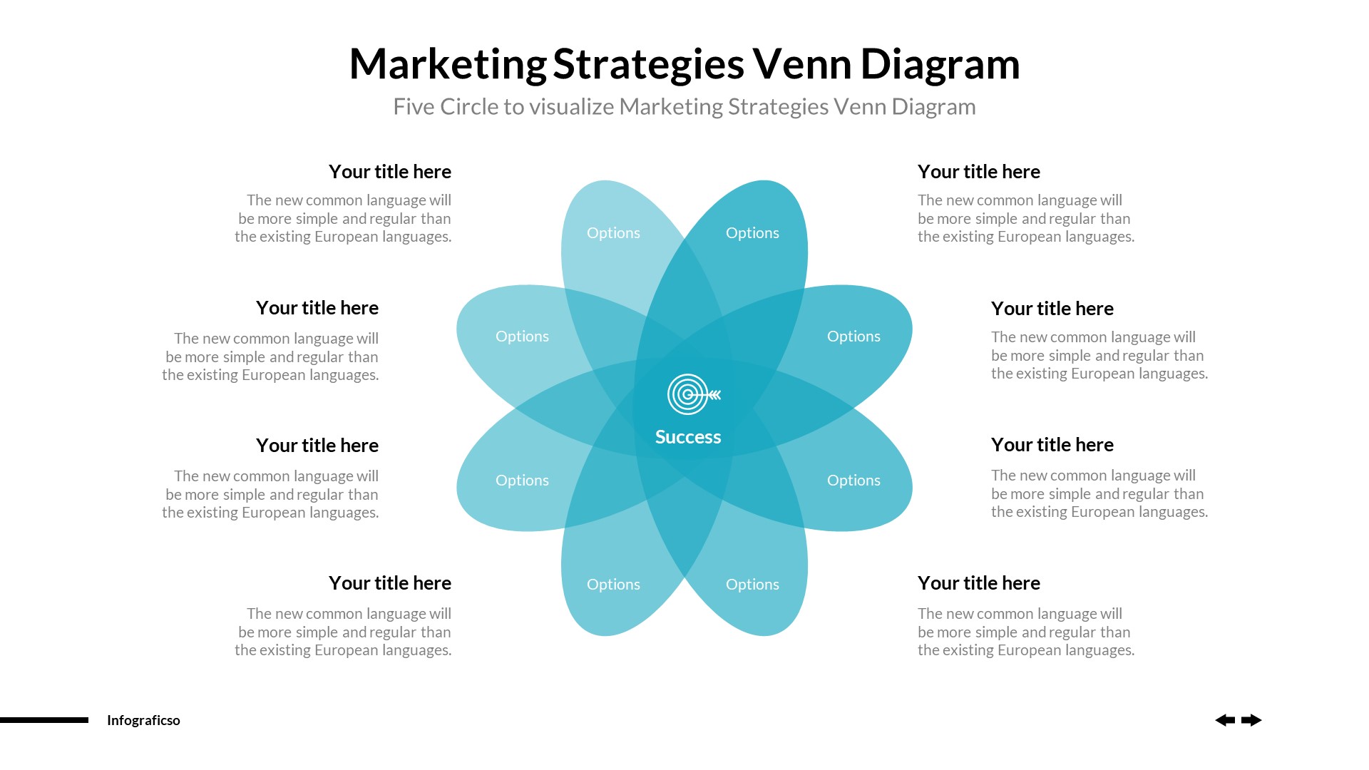 Business Venn Diagram Infographics PowerPoint Template, Presentation ...