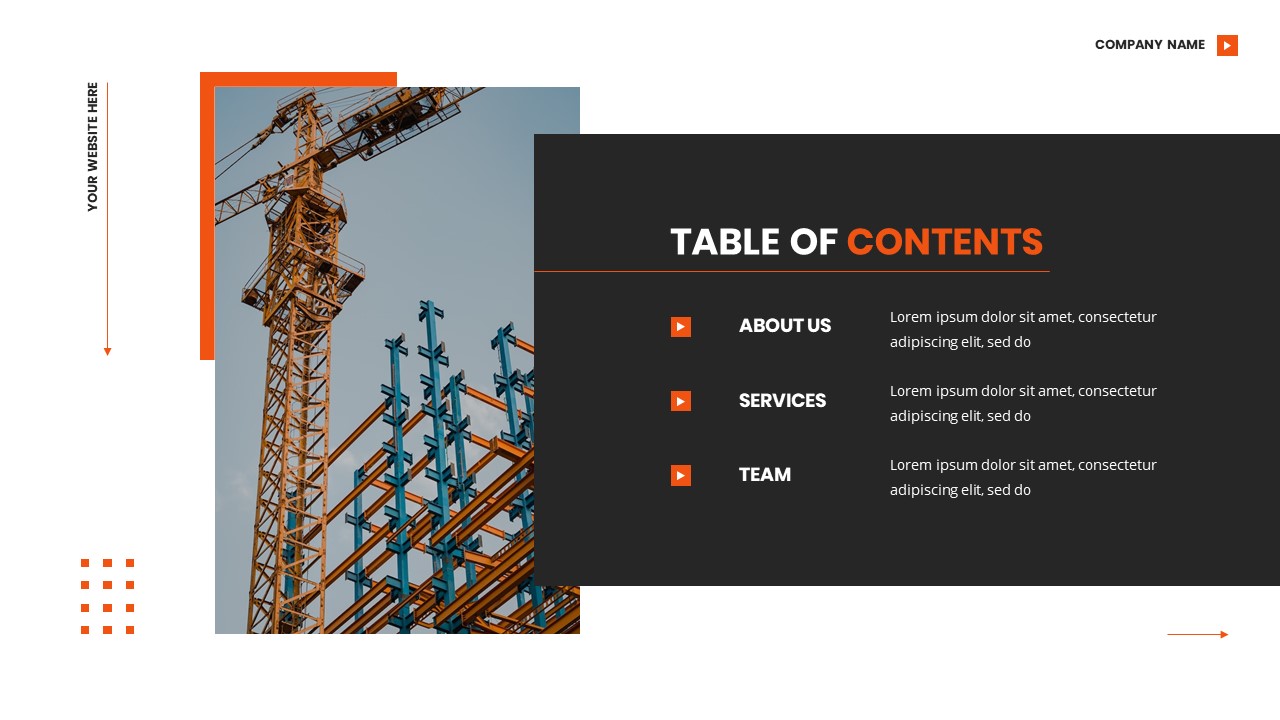 Constructor - Construction Google Slides, Presentation Templates ...