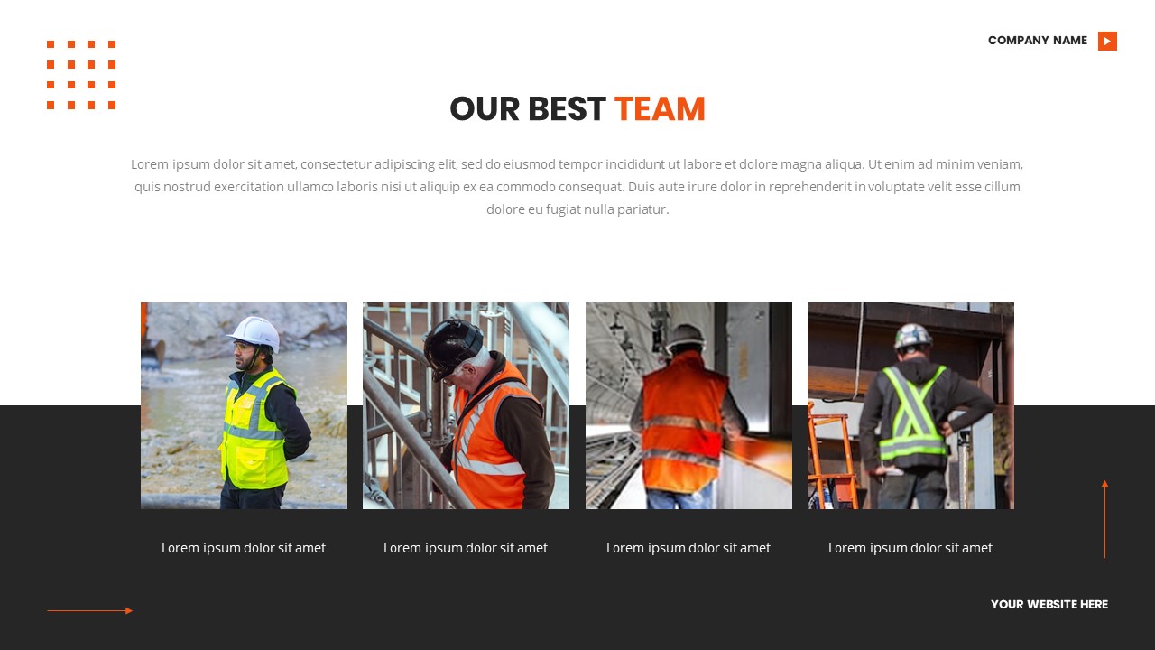 Constructor - Construction Google Slides, Presentation Templates ...
