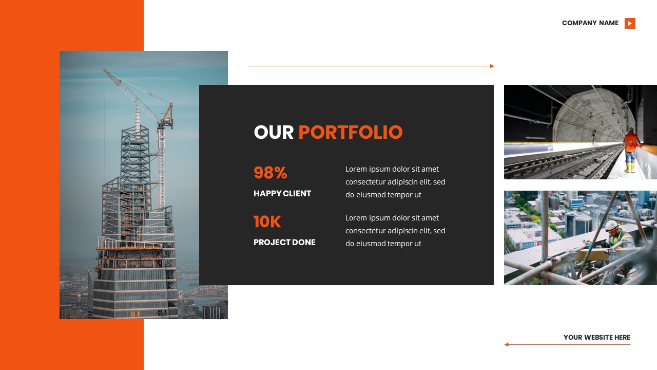 Constructor - Construction Google Slides, Presentation Templates ...