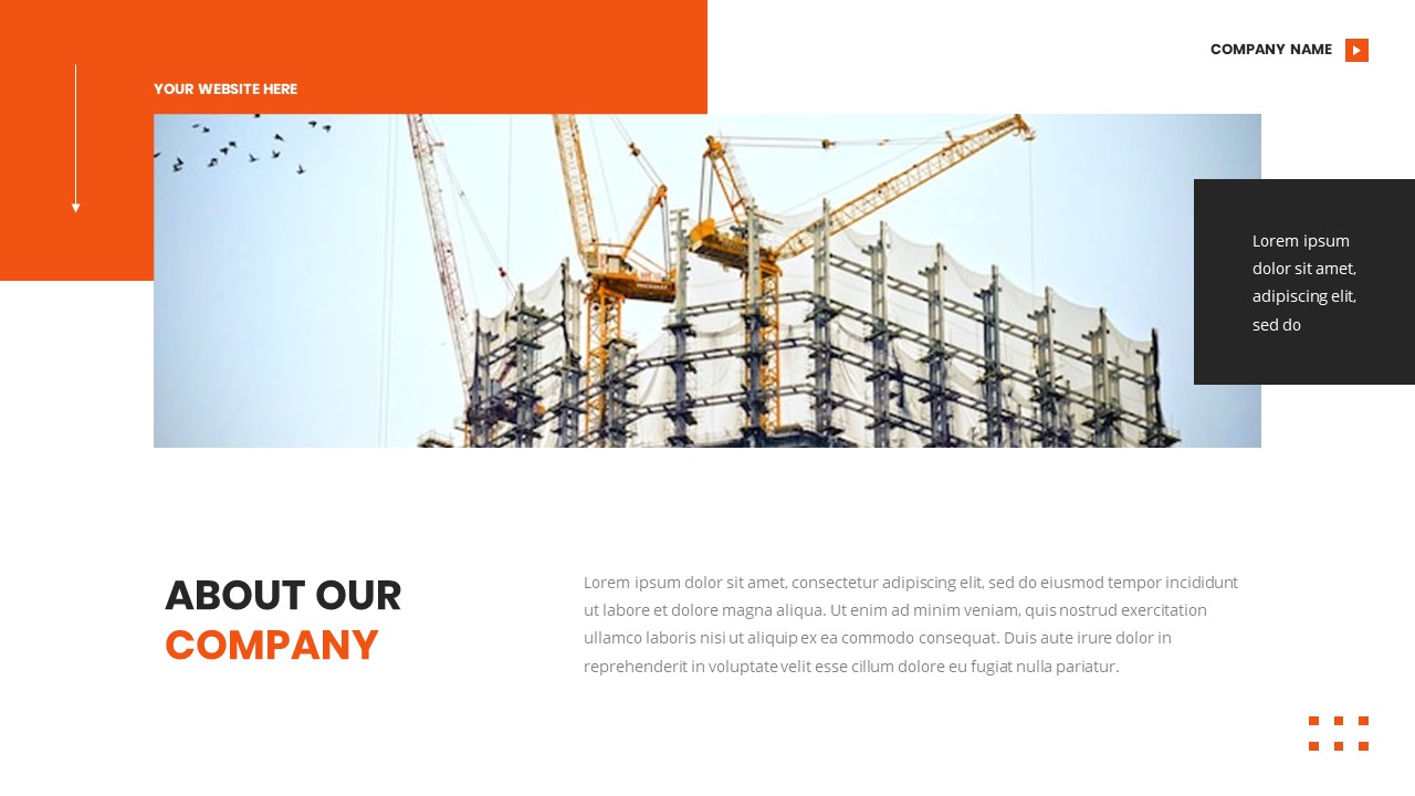 Constructor - Construction Google Slides, Presentation Templates ...