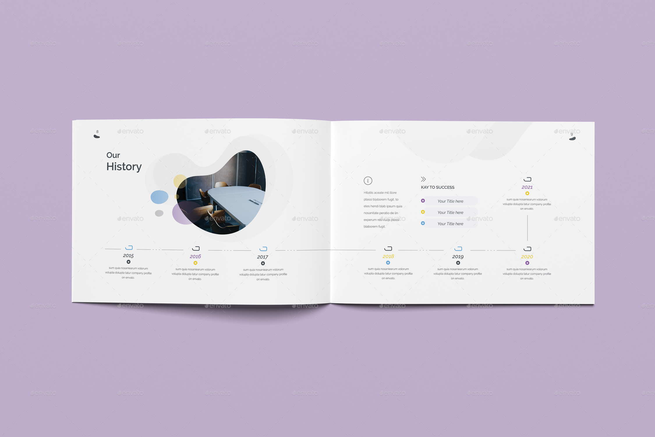 Company Profile Landscape, Print Templates | GraphicRiver