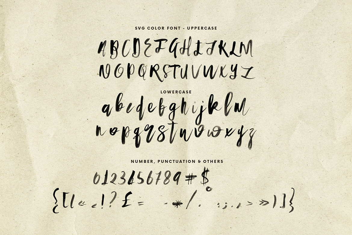 North SVG Bold Brush Script, Fonts | GraphicRiver