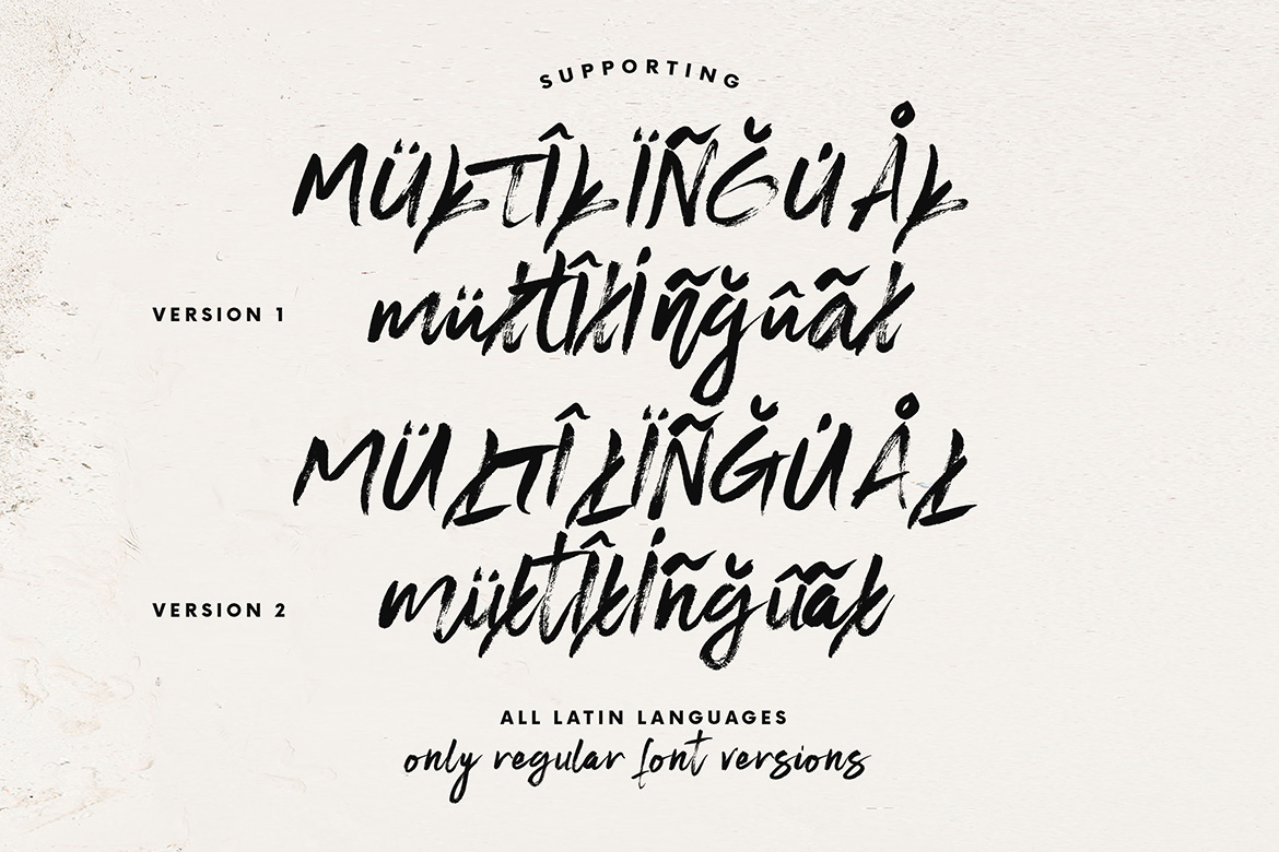 Sugar Svg Brush Script, Fonts | GraphicRiver