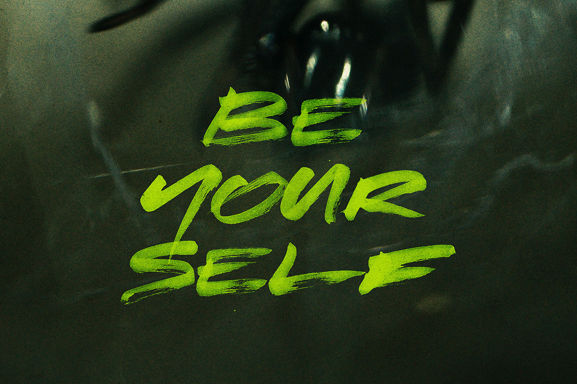 Venom Zone SVG Brush Font, Fonts | GraphicRiver