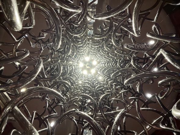 modern metal light fixture Stock Photo by bethanyellis28 | PhotoDune