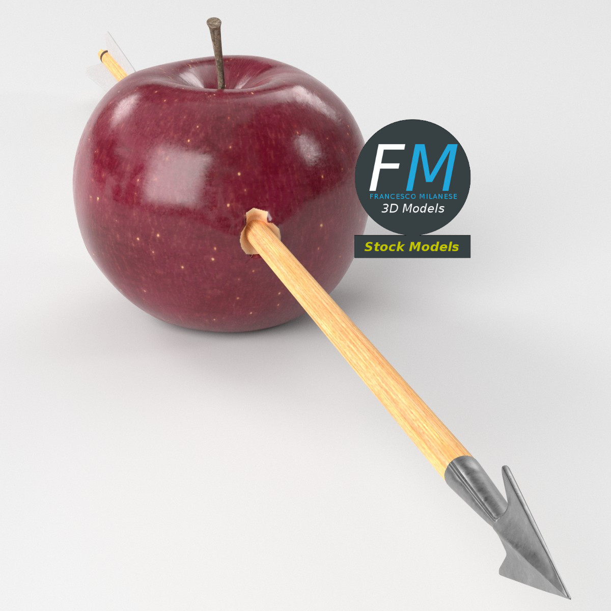 Arrow through apple by FrancescoMilanese85 | 3DOcean