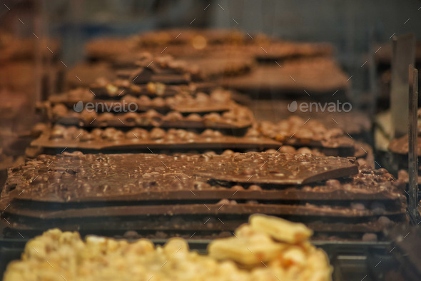 Sheets of rich luscious chocolate in a variety of textures and tastes ...