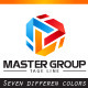 Master Group Logo, Logo Templates | GraphicRiver