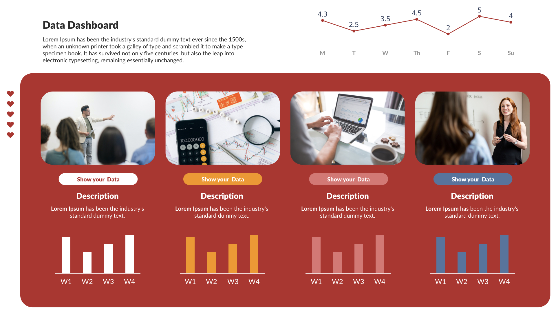 Progress Dashboards Keynote Presentation Template, Presentation Templates