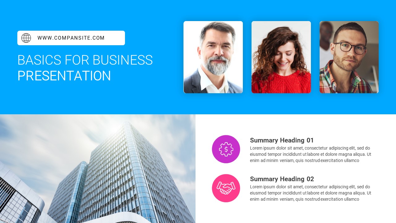 Executive Summary PowerPoint Presentation Template Designs ...