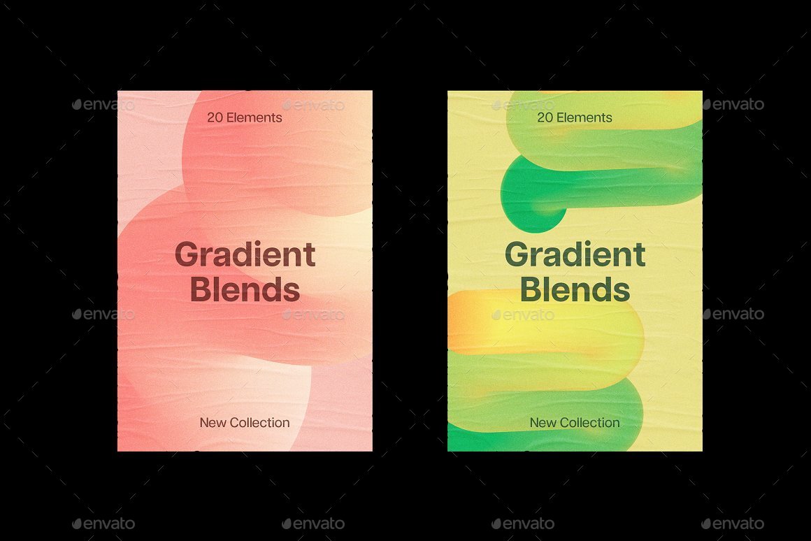 Blender: Gradient Blends Collection, Graphics | GraphicRiver