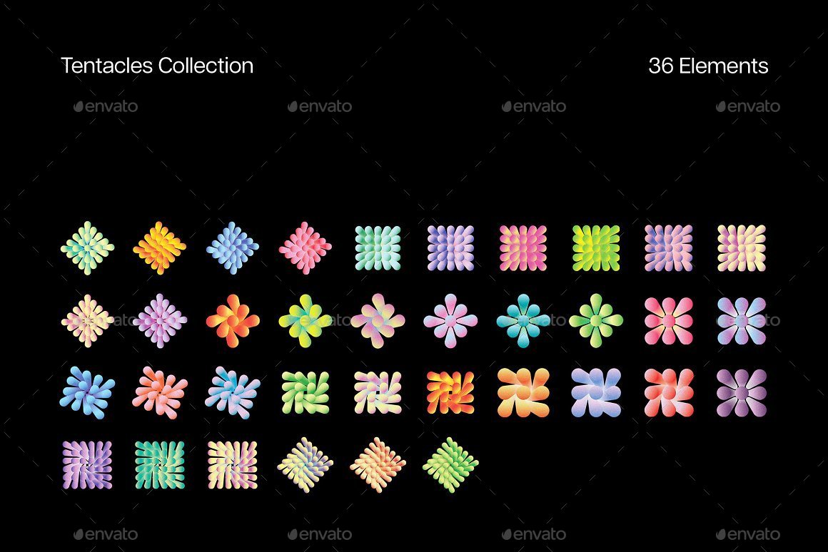 Blender: Gradient Blends Collection, Graphics | GraphicRiver