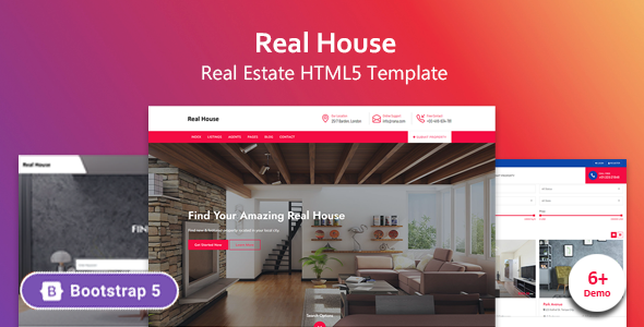 Real House - Real Estate HTML Template by sohel_rana11 | ThemeForest