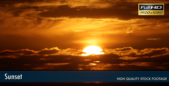 Sunset, Stock Footage | VideoHive